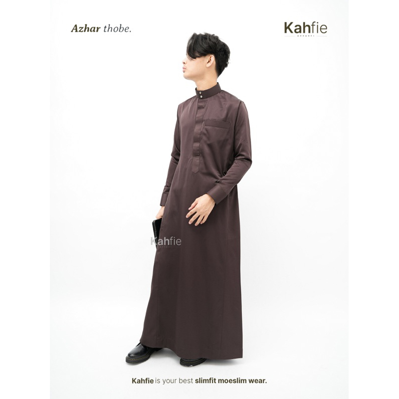 Jual Kahfie Apparel Azhar Thobe Saudi Series 1.0 | Gamis Pria Premium ...