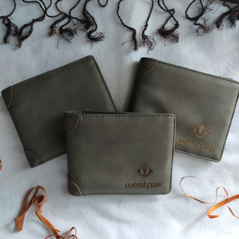 Jual Dompet B+ grade bahan PU ( polyurethane ) | Shopee Indonesia