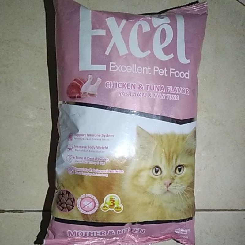 Jual Excel Cat Food 500gr | Makanan Kucing Excel 500 gr | Shopee Indonesia