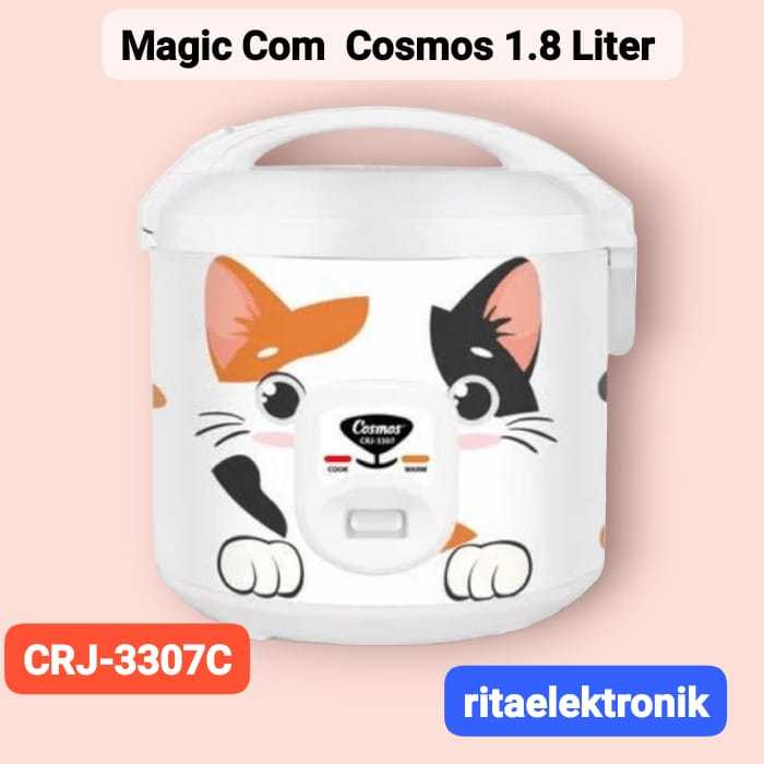Jual Magic Com Cosmos CRJ 3307 Fabelia Series 1.8 Liter Non Stick ...