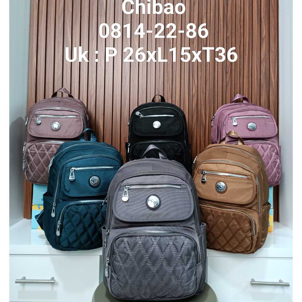 Jual Tas Ransel Chibao ORI 0814-22-86 | Shopee Indonesia