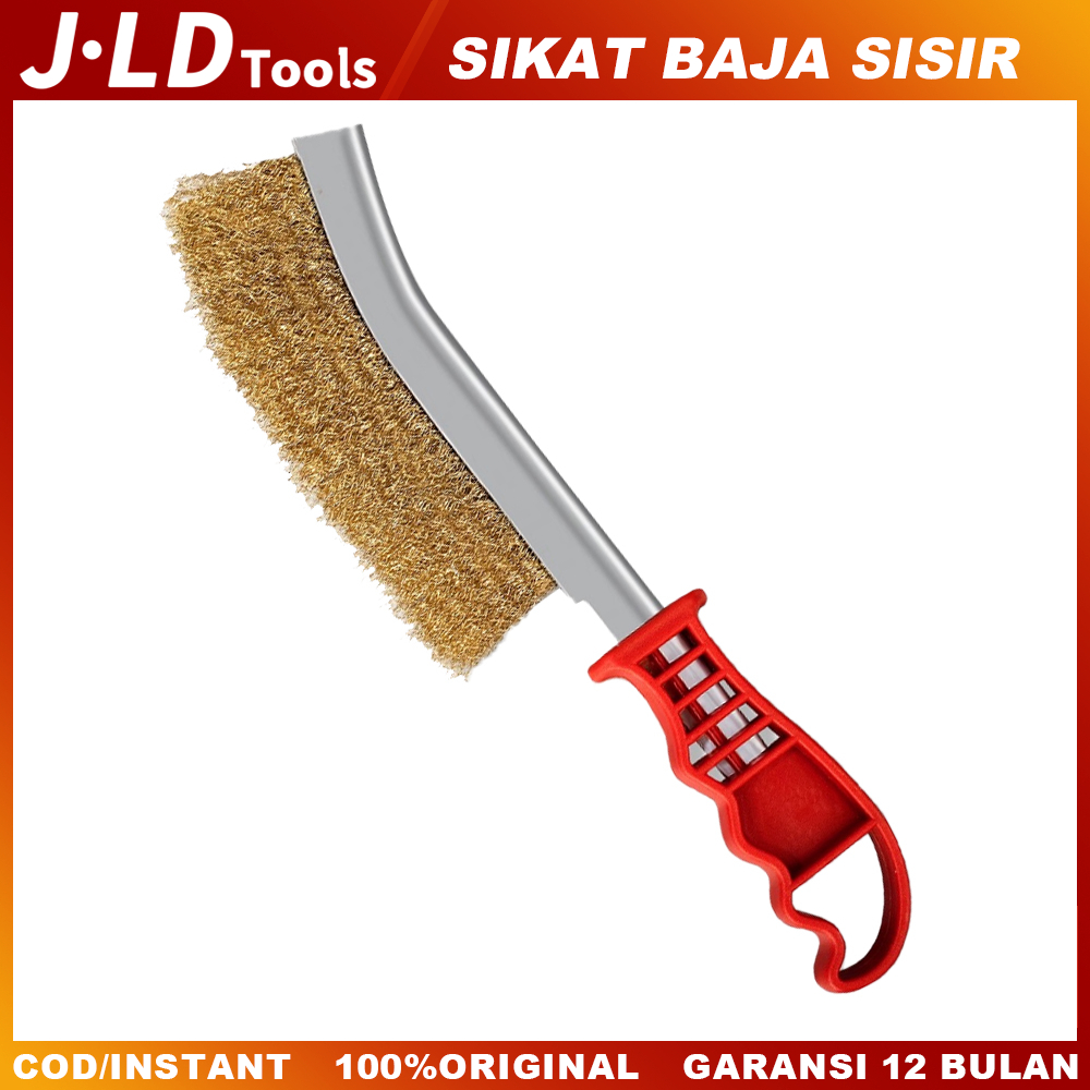 Jual JLD Sikat Baja Sisir Kawat Bengkok Kuningan Wire Brush Sikat Kawat ...