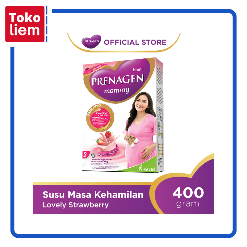 Jual Prenagen Mommy Susu Bubuk Ibu Hamil Strawberry 400G | Shopee Indonesia