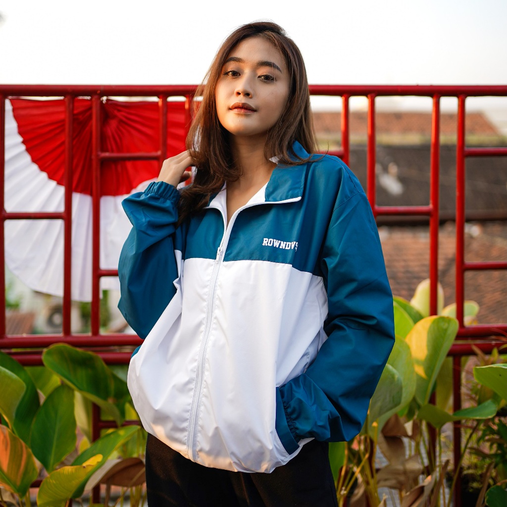 Jual Rown Division Tracksuit Jacket - Rowndvsn Jaket Chicago Petrol ...