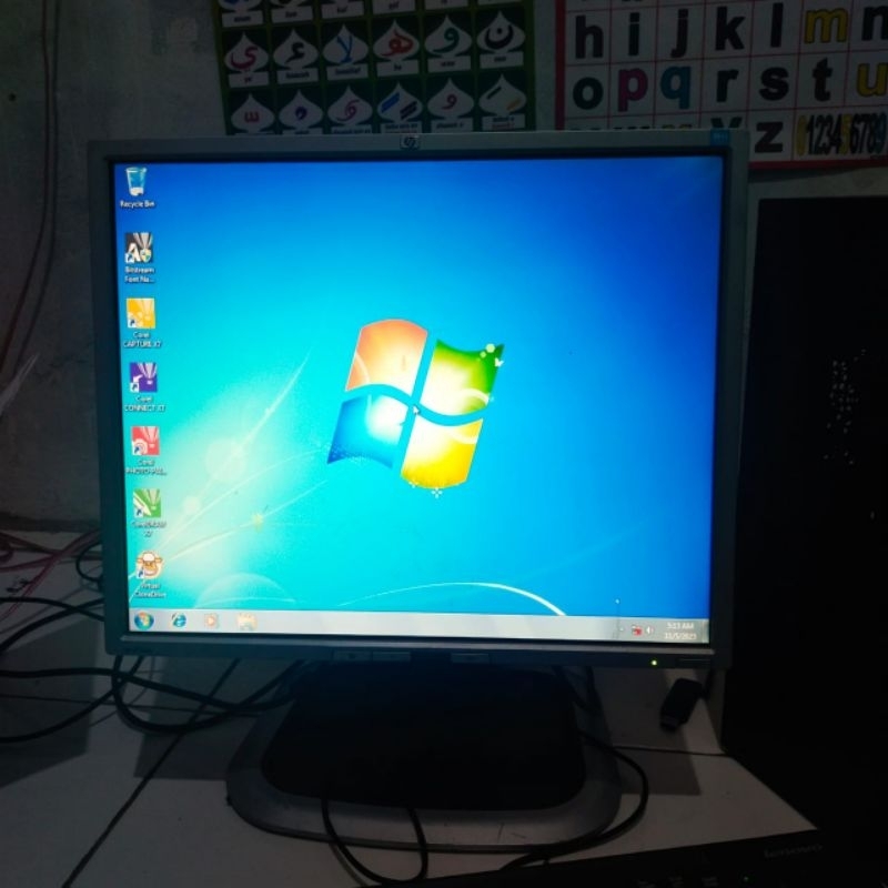 Jual monitor LCD merk HP 19 inch normal | Shopee Indonesia