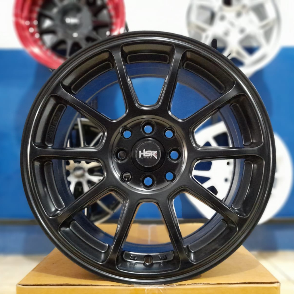 Jual Velg mobil baru r16 full black grand livina, yaris, estilo hsr ...