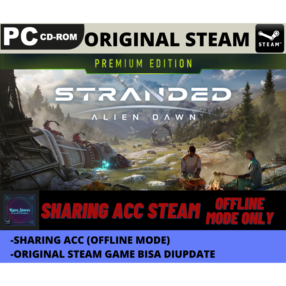 Jual Stranded Alien Dawn Premium Edition PC Game Sharing Steam Original ...