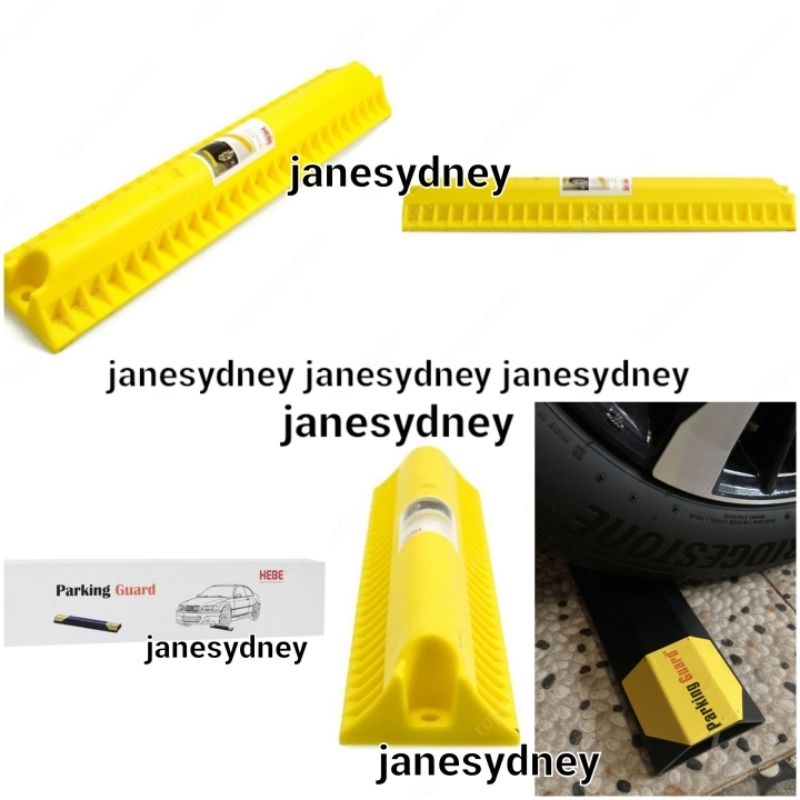 Jual Hebe Palang Ganjal Parkir Roda Mobil Safety Parking Target Stopper ...
