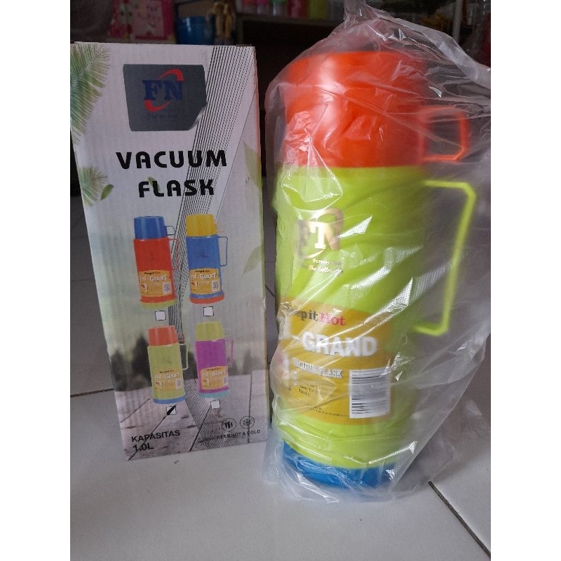 Jual (FREE BUBLE WRAP) FN Vacum Flask/ Termos Air Panas Merk FN 1,0 ...