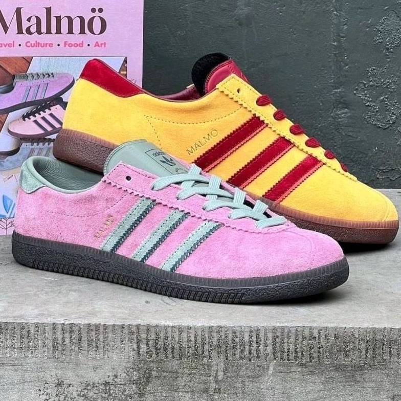 Jual ADIDAS MALMO YELLOW RED ORIGINAL | Shopee Indonesia