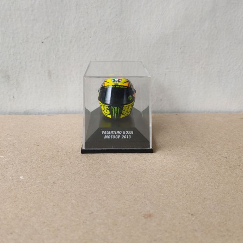 Jual miniatur helm AGV Valentino Rossi 2013 Minichamps | Shopee Indonesia