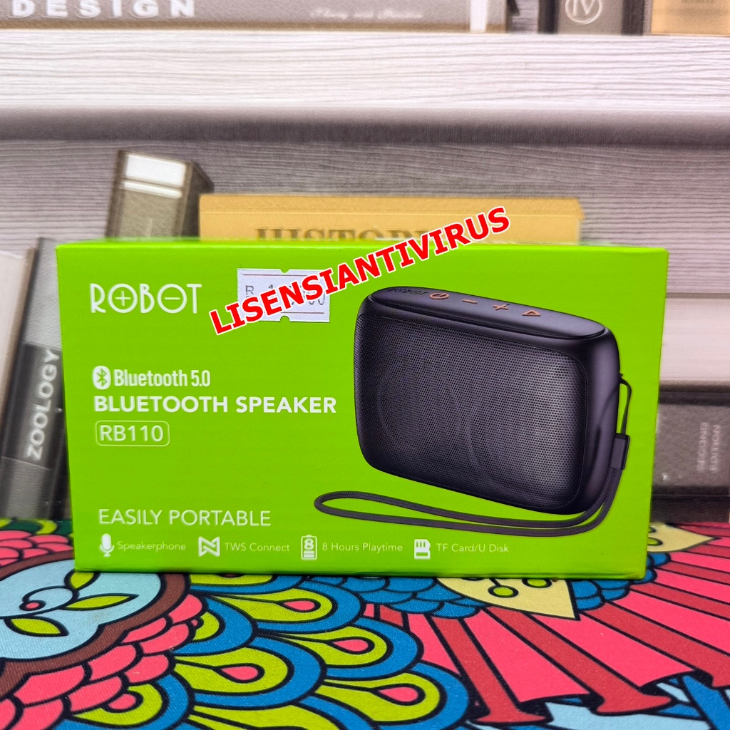 Jual ROBOT Speaker Bluetooth 5.0 Mini Portable Support Micro SD & USB RB110 | Shopee Indonesia