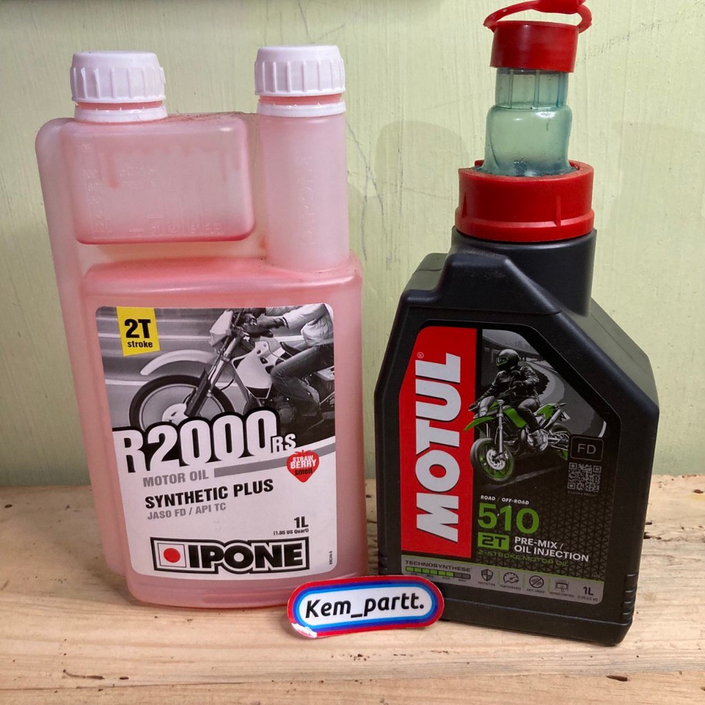 Jual Botol bekas takar oil oli samping Motul 510 IponeR2000 Castrol ...
