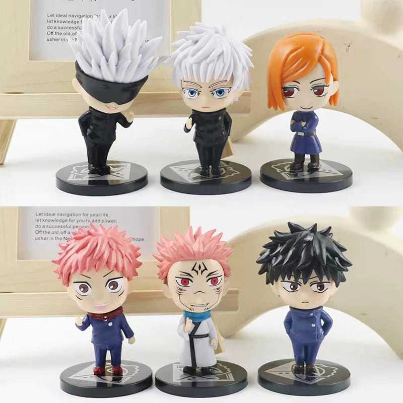 Jual 1pc ACTION FIGURE JUJUTSU KAISEN GOJO SATORU ITADORI YUJI SUKUNA ...