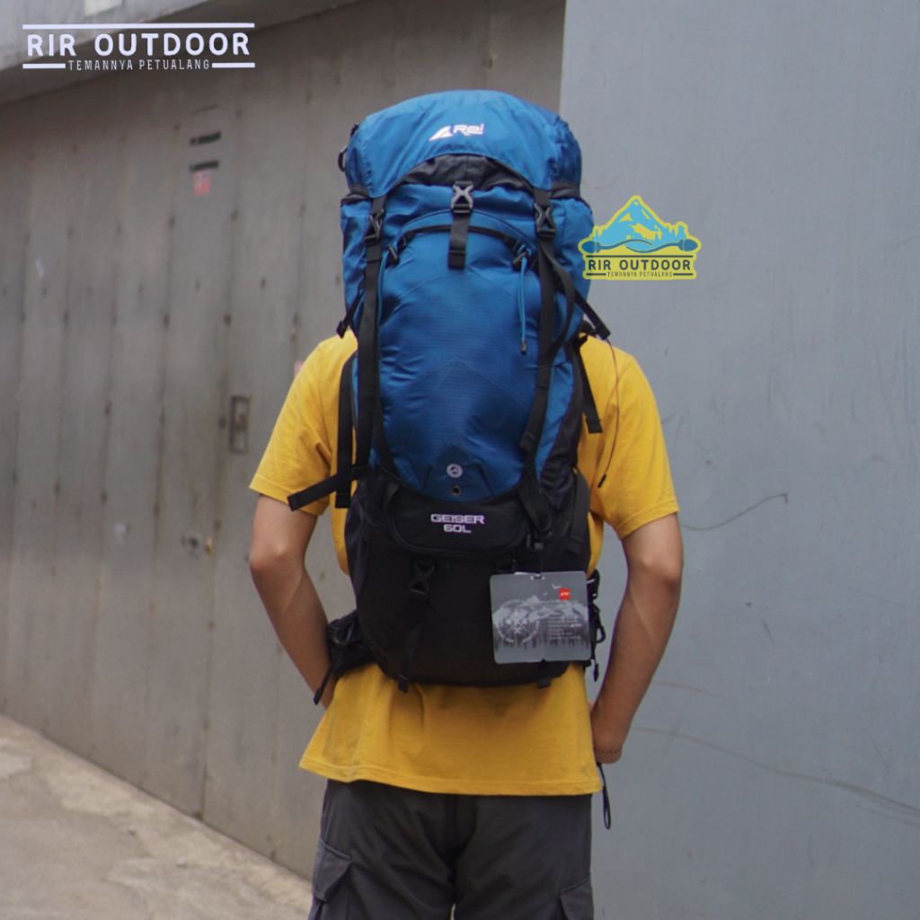 Jual CARRIER AREI GEISER 60 LITER TAS RANSEL PENDAKI GUNUNG 100% ORIGINAL WITH TAG | Shopee ...