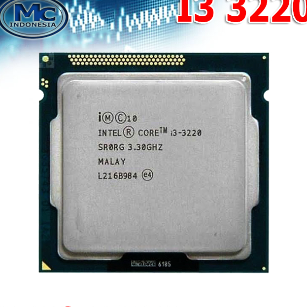 Jual Best Processor Intel LGA 1155 Core i3 3220 Ivy Bridge 3.3GHz Ready ...