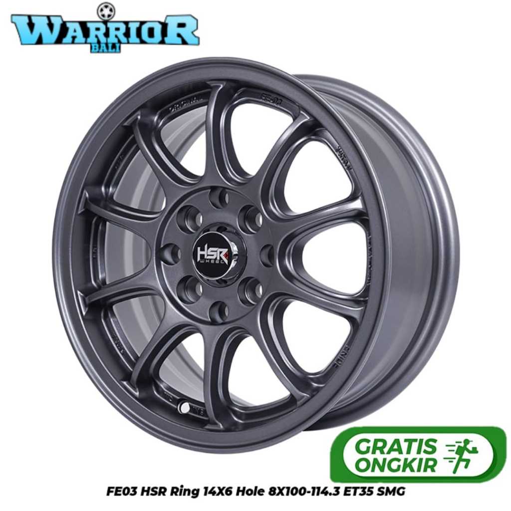 Jual Velg Mobil Wuling Air Ev Karimun Civic Etios Ring 14 HSR FE03 R14 | Shopee Indonesia