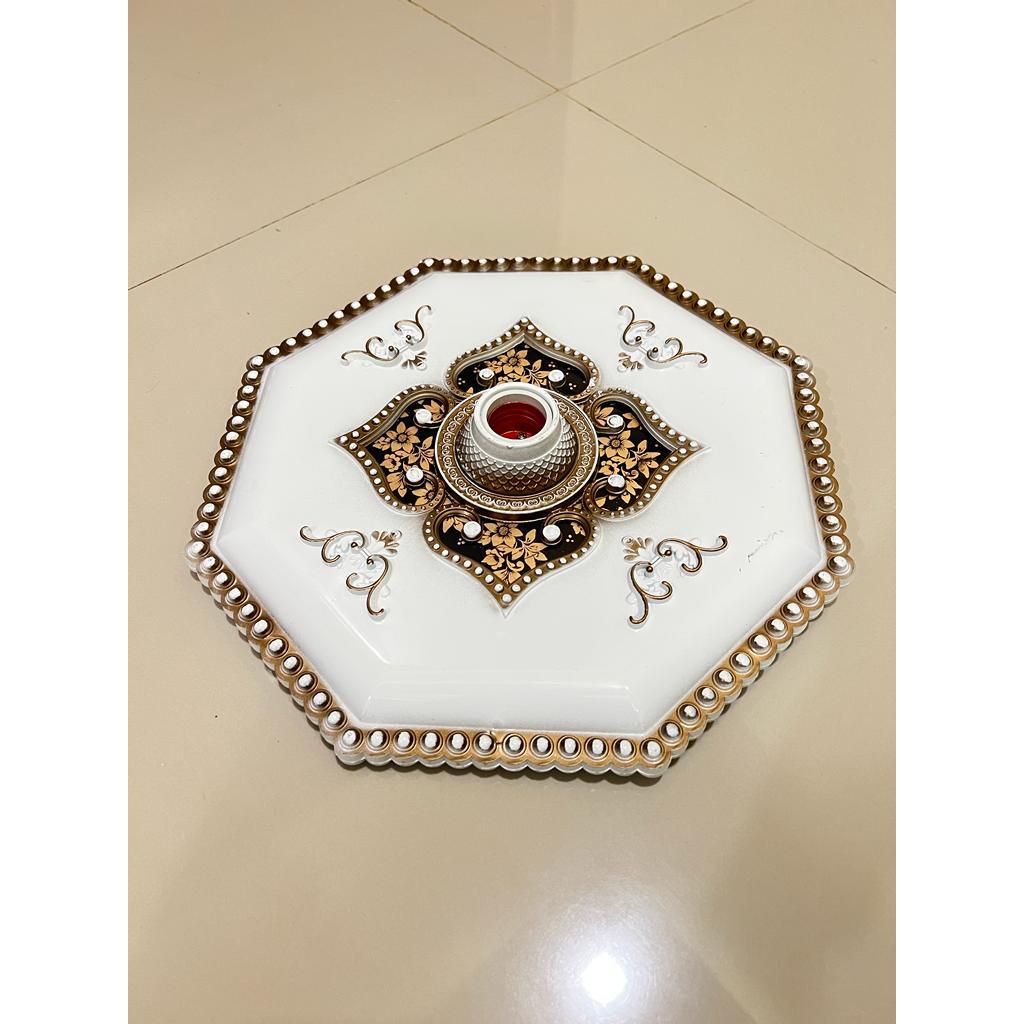 Jual ornamen lampu plafon pvc 30x30 fiting hias plafon | Shopee Indonesia