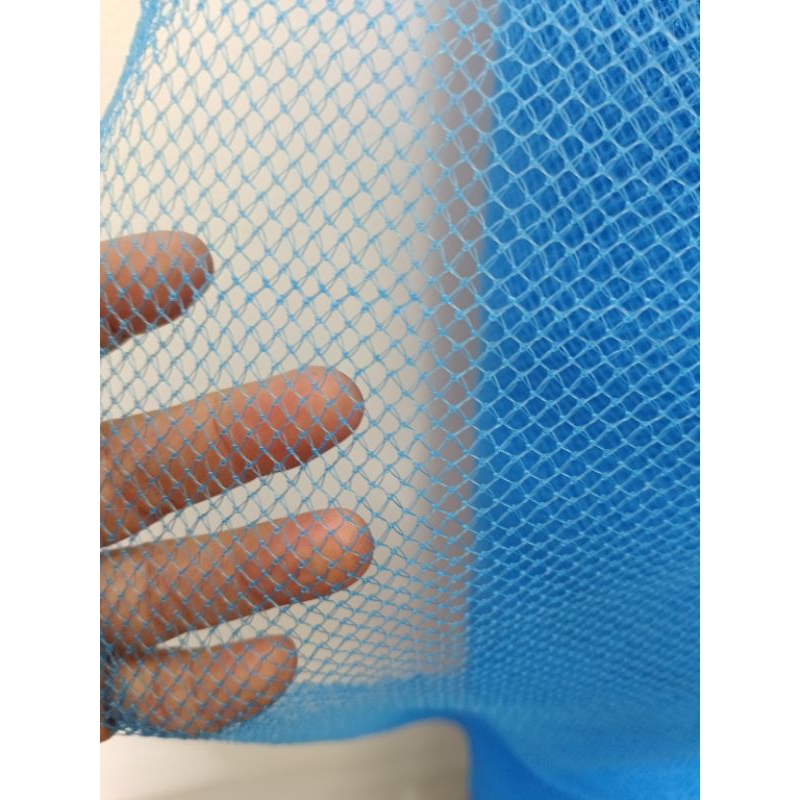 Jual jaring polynet biru 5m x 6m pakai tali ris keliling | Shopee Indonesia