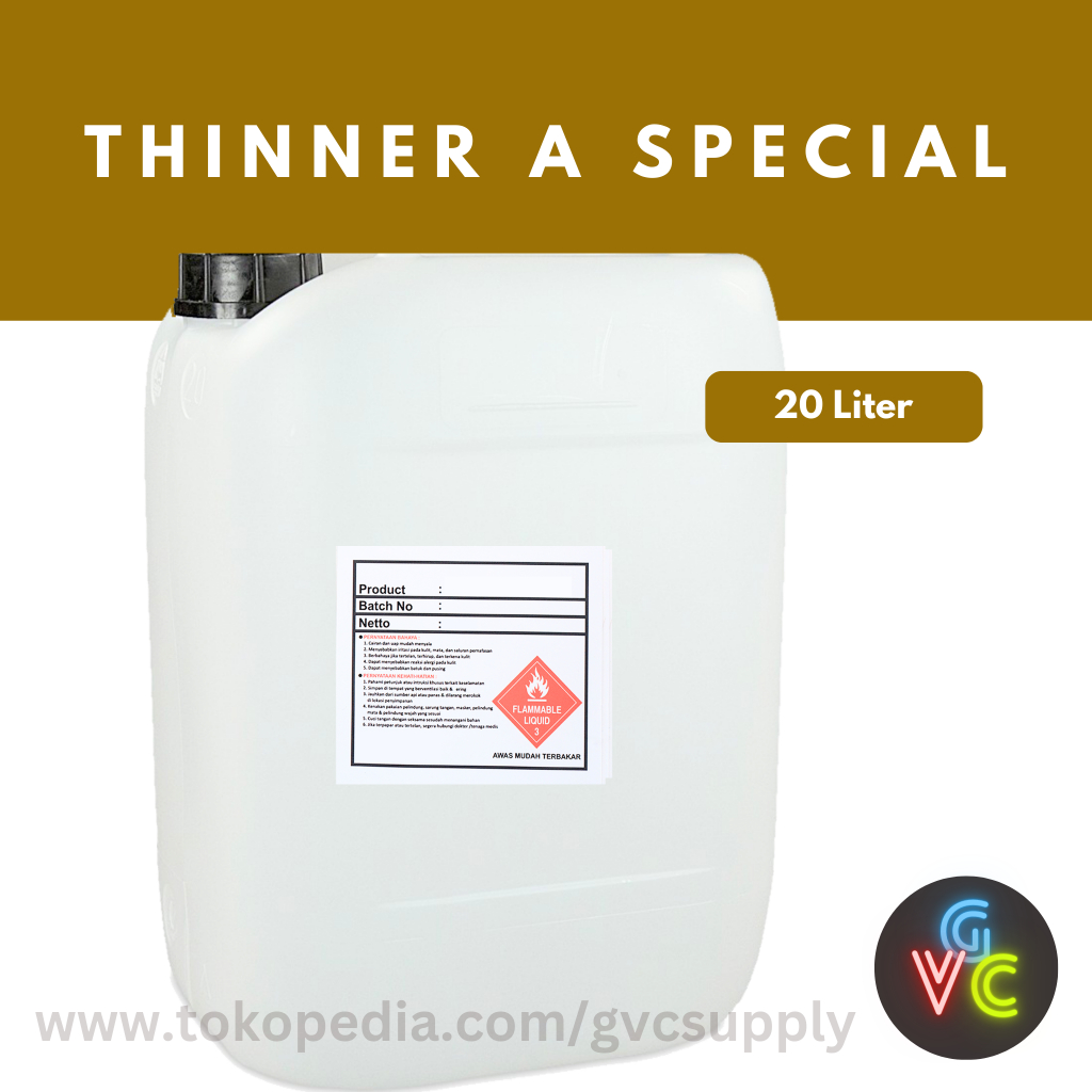Jual Thinner A Special 20 Liter - GVCSupply | Shopee Indonesia