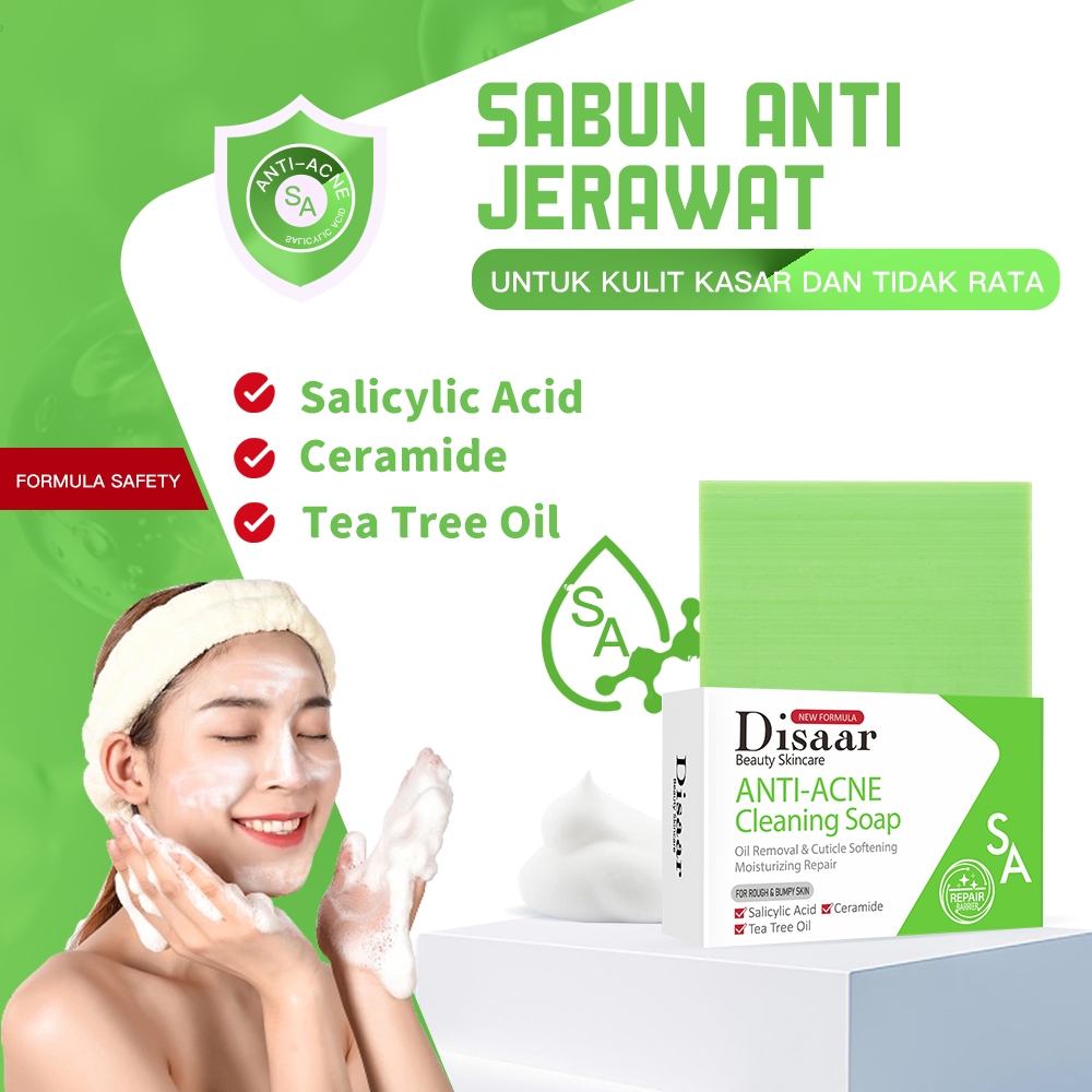 Jual Disaar Anti-Acne Sabun Badan Daily Anti-Acne Jerawat Salicylic ...
