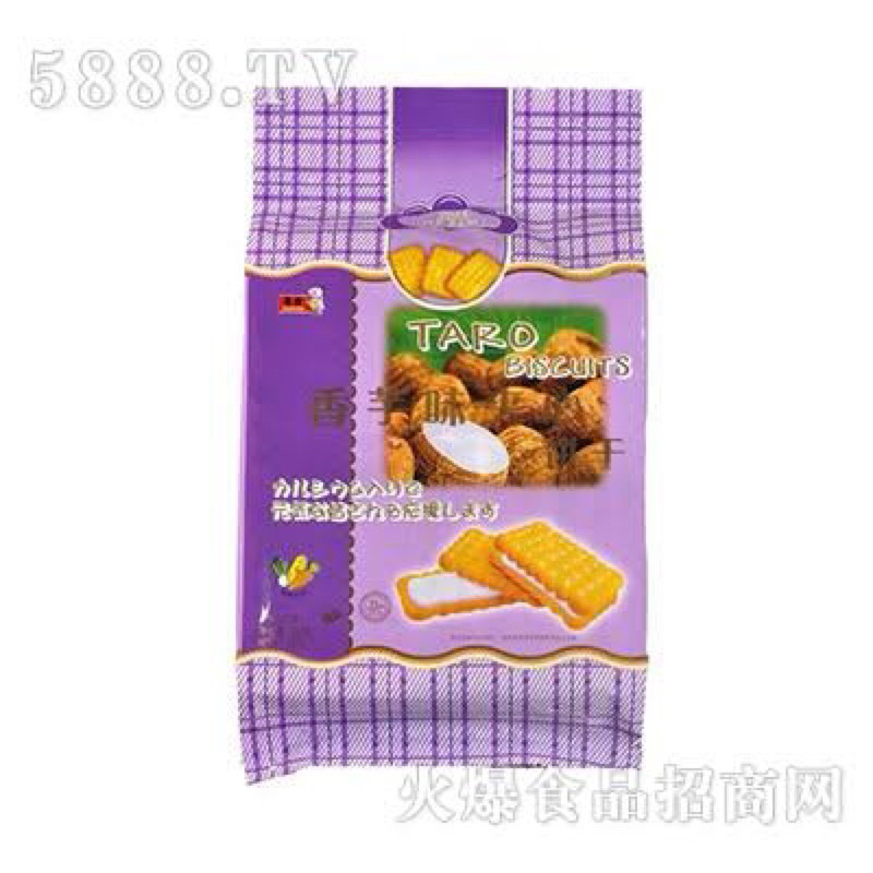 Jual Bairong Sandwich Biscuit 360gr Aneka Rasa Taro Manggo Strawbery ...