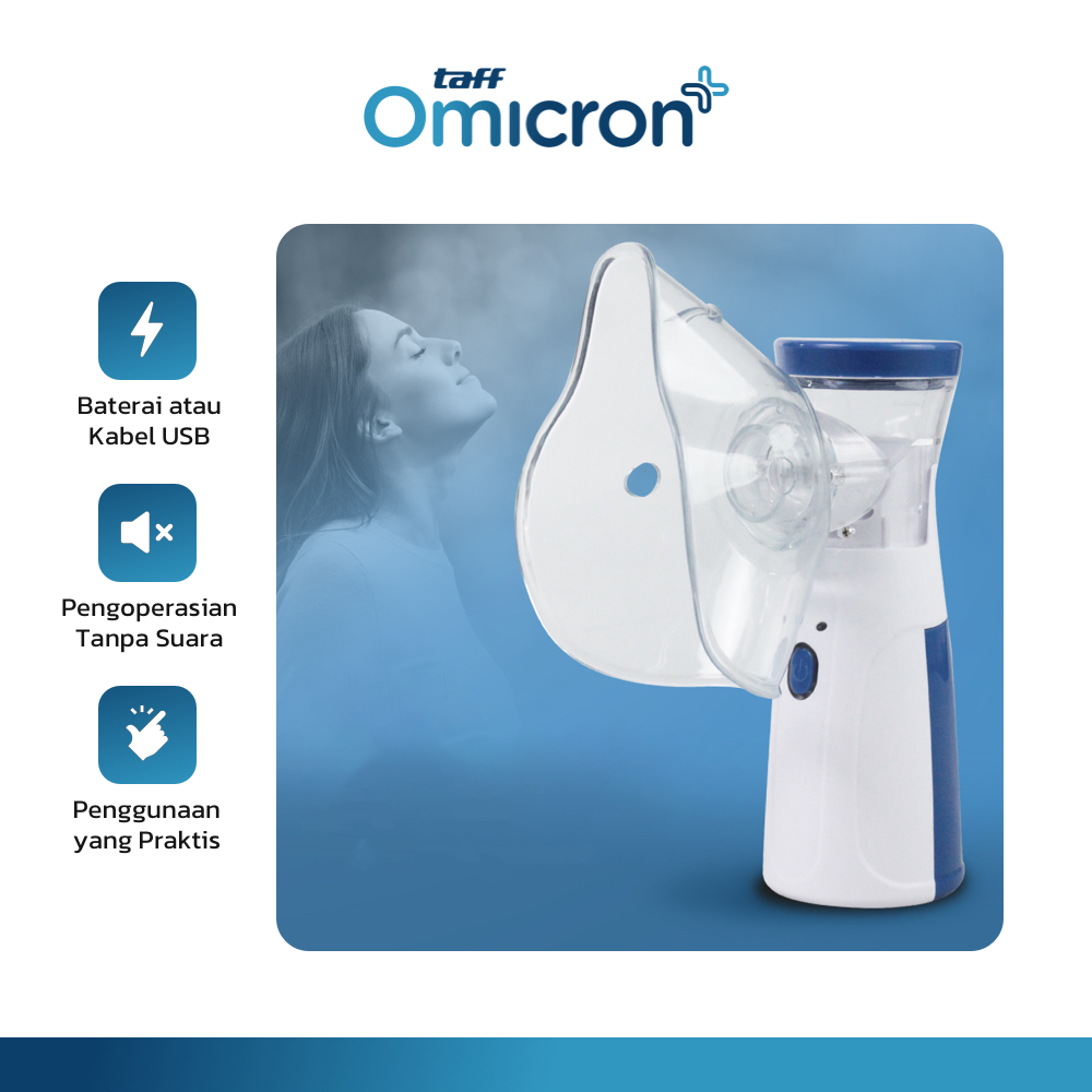 Jual TaffOmicron Alat Terapi Pernapasan Handheld Inhaler Nebulizer ... Jual TaffOmicron Alat Terapi Pernapasan Handheld Inhaler Nebulizer ...