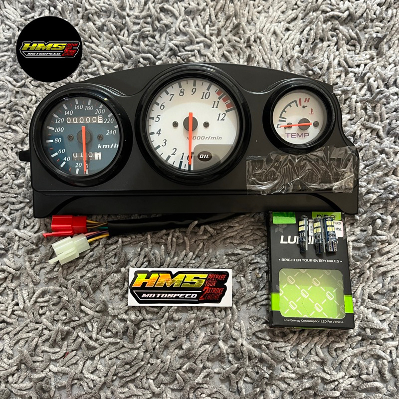 Jual Speedometer spidometer Spedometer ninja ssr pnp lampu putih ...