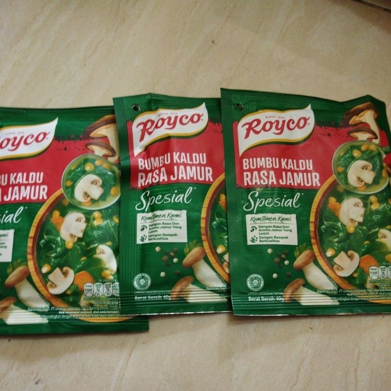 Jual Royco kaldu rasa jamur spesial 3x40gr | Shopee Indonesia
