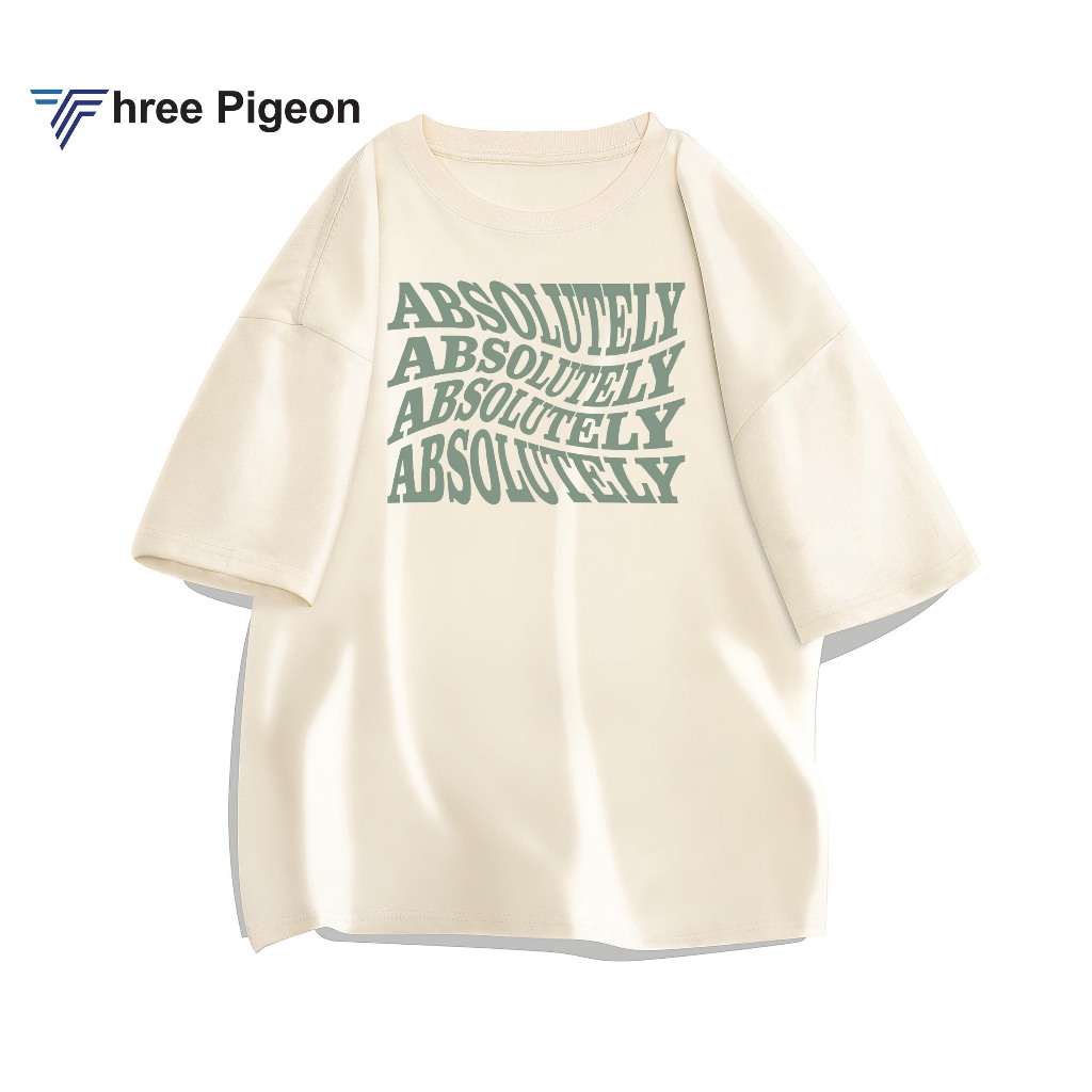 Jual Three Pigeon T-Shirt - Absolutely Kaos Unisex Pria Wanita | Shopee ...