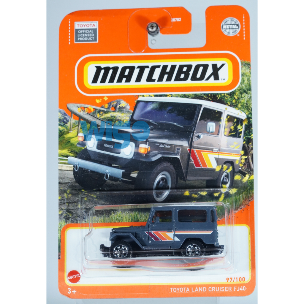 Jual Matchbox Toyota Land Cruiser FJ40 abu-abu F 2022 Diecast | Shopee ...