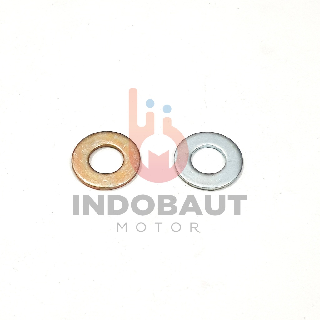 Jual Ring Plat M6x13 Baut Kunci 10 Putih Kuning Washer Plate M6 6mm ...