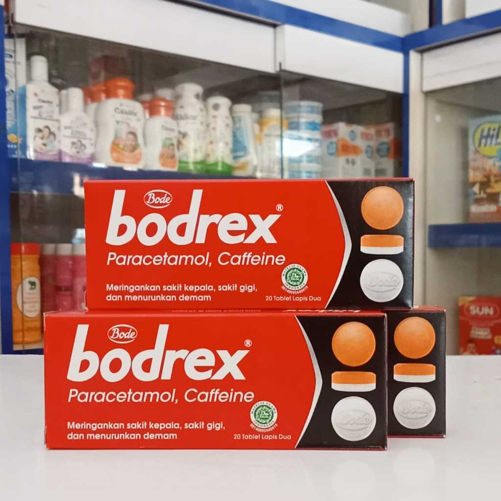 Jual BODREX Paracetamol Box isi 20 tablet | Shopee Indonesia