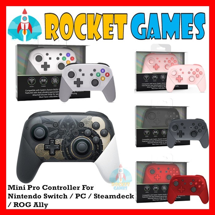 Jual JYS Pro Controller Mini Wireless Gamepad for Switch PC Steam Deck ...