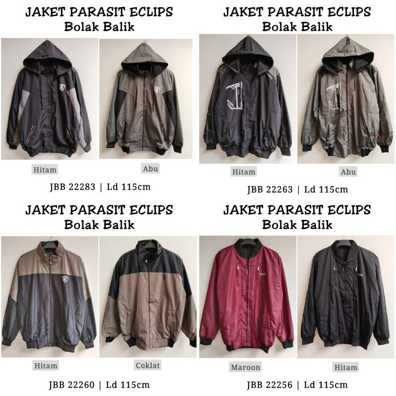 Jual Jaket Parasit ECLIPS Bolak Balik(Standart) | Shopee Indonesia