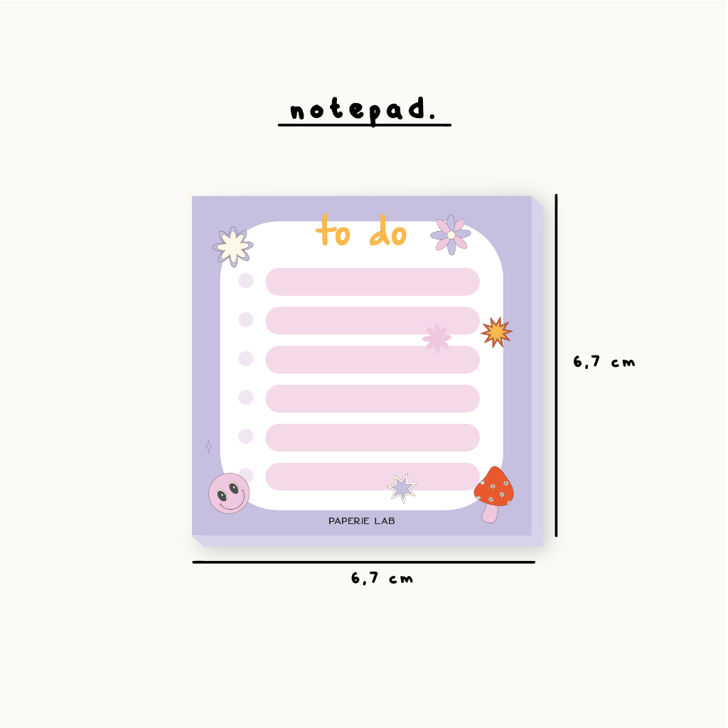 Jual Paperie Lab - Cute Notepad Kertas Memo Estetik | Shopee Indonesia