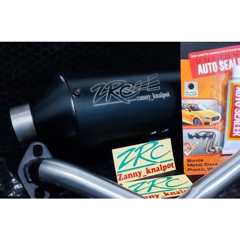 Jual KNALPOT ZRC MIO/AEROX/NMAX/BEAT/VARIO/SCOOPY/GENIO/PCX/ADV By ZRC ...