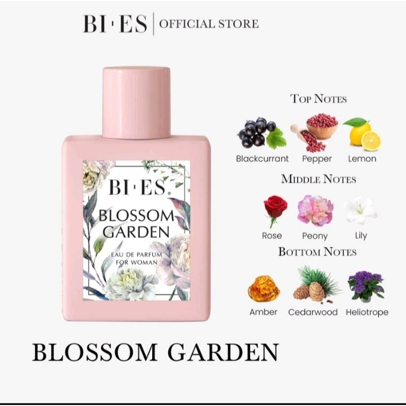 Jual Bies Blossom Garden EDP 100 ml Parfum ORIGINAL | Shopee Indonesia