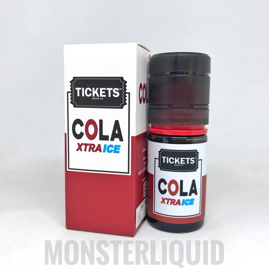 Jual SALT TIKETS ICED COLA XTRA ICE BY EJM 25MG 35MG 30ML | Shopee ...