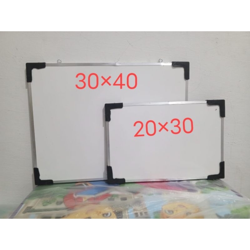 Jual PAPAN TULIS WHITEBOARD MINI 20×30, 30×40 | Shopee Indonesia