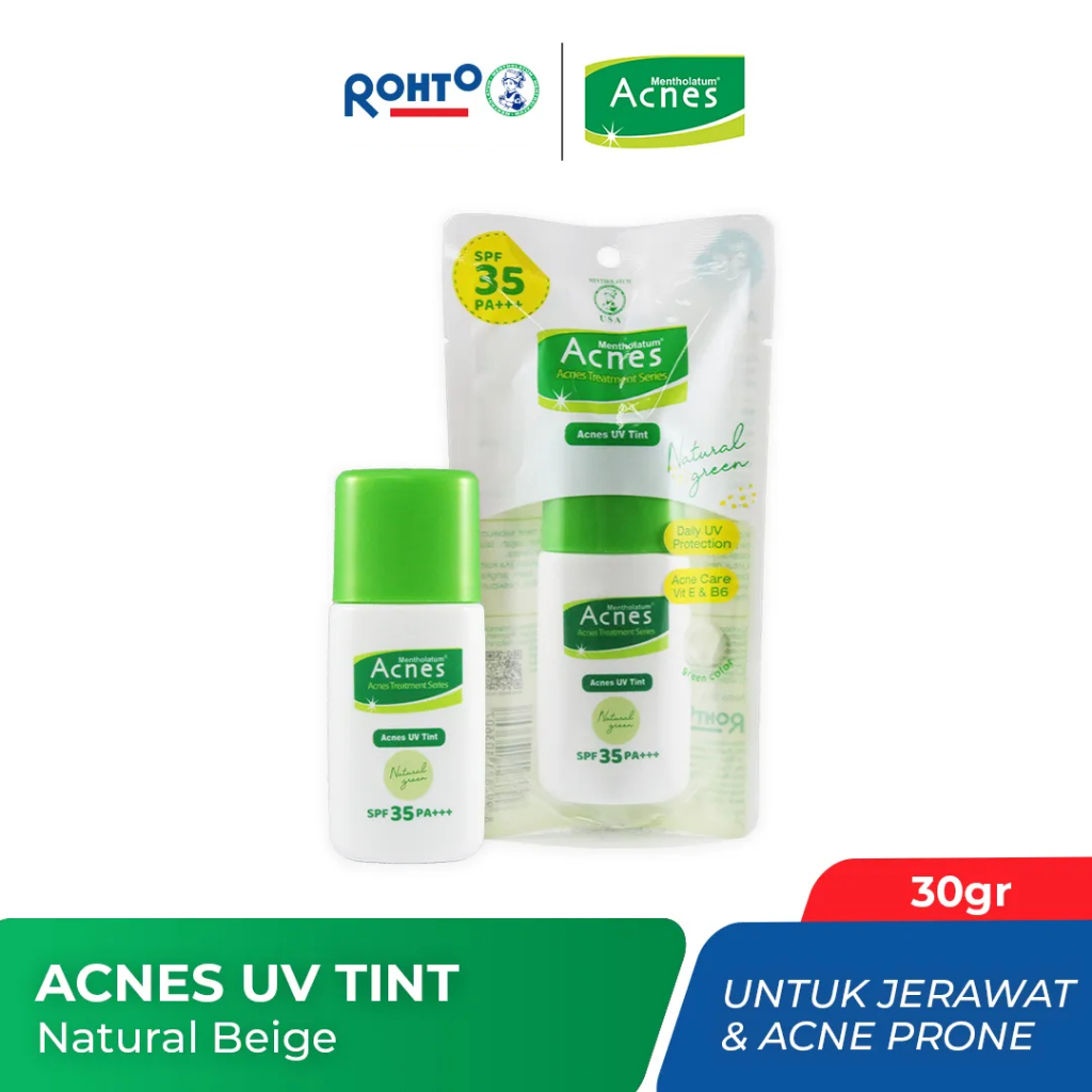 Jual Acnes UV Tint SPF 35 PA +++ 30g - Sunscreen Untuk Kulit Acne Prone ...
