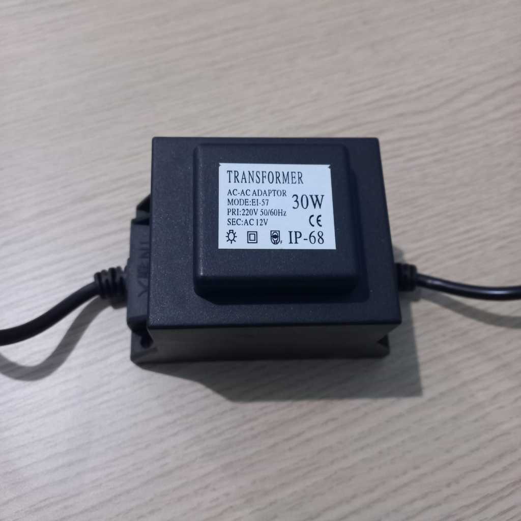 Jual Trafo Lampu LED 30 Watt 12 V / Traffo Kolam Renang Model ...