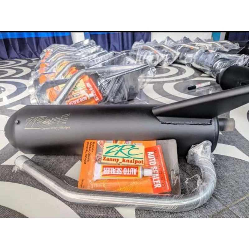 Jual KNALPOT ZRC MIO/AEROX/NMAX/BEAT/VARIO/SCOOPY/GENIO/PCX/ADV By ZRC ...