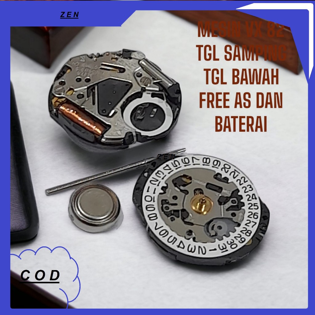 Jual MESIN JAM TANGAN EPSON VX82E VX-82E VX 82E 82 E ORIGINAL MURAH | Shopee Indonesia