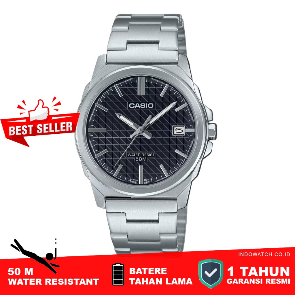 Jual Casio MTP-E720D-1AV mtp e720 full analog original garansi resmi | Shopee Indonesia