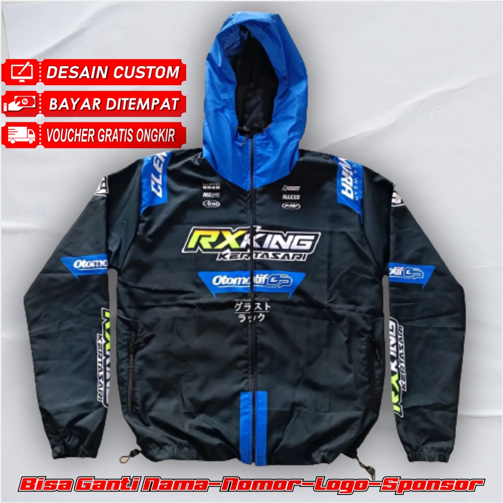 Jual Jaket Pria Jaket Yamaha Racing Team Rx King | Shopee Indonesia