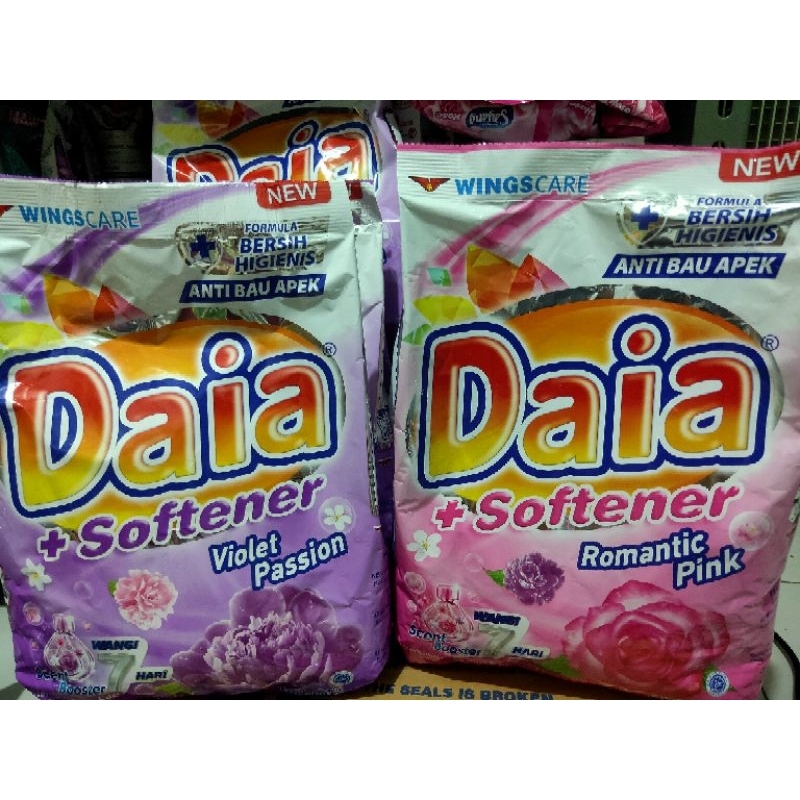 Jual Daia deterjen bubuk plus softener 1,5kg | Shopee Indonesia