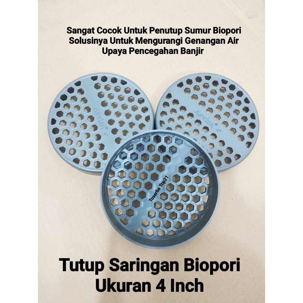 Jual Tutup Lubang Sumur Bor Biopori / Saringan Penutup Pipa Pralon ...