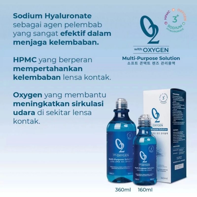Jual SOLUTION/CAIRAN SOFTLENS O2 160ML WITH OXYGEN(KEMASAN BARU ...