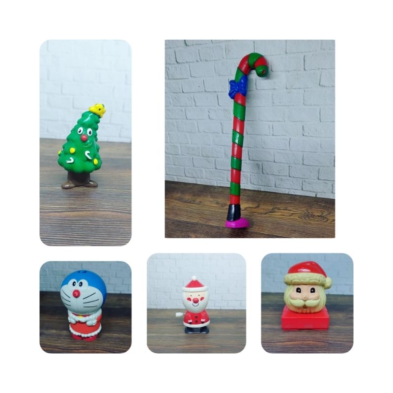 Jual Preloved Figure Natal tema Natal Santa Claus miniatur Natal ...